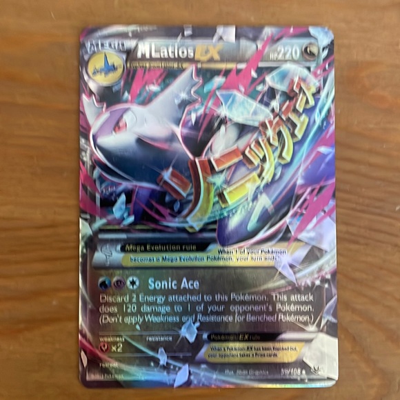 Pokemon | Toys | Mega Latios Ex Pokmon Card | Poshmark